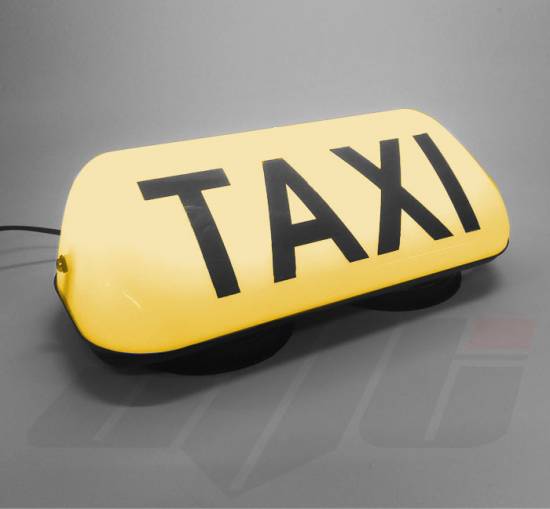 Taxi Roof Lights - Taxi Top Signs - Illuminated Taxi Signs