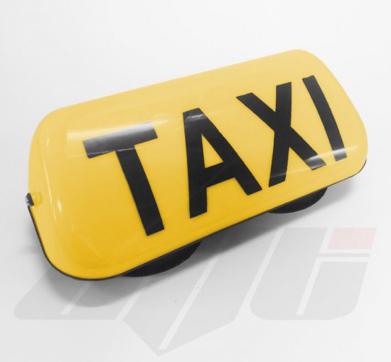 Taxi Roof Lights - Taxi Top Signs - Illuminated Taxi Signs